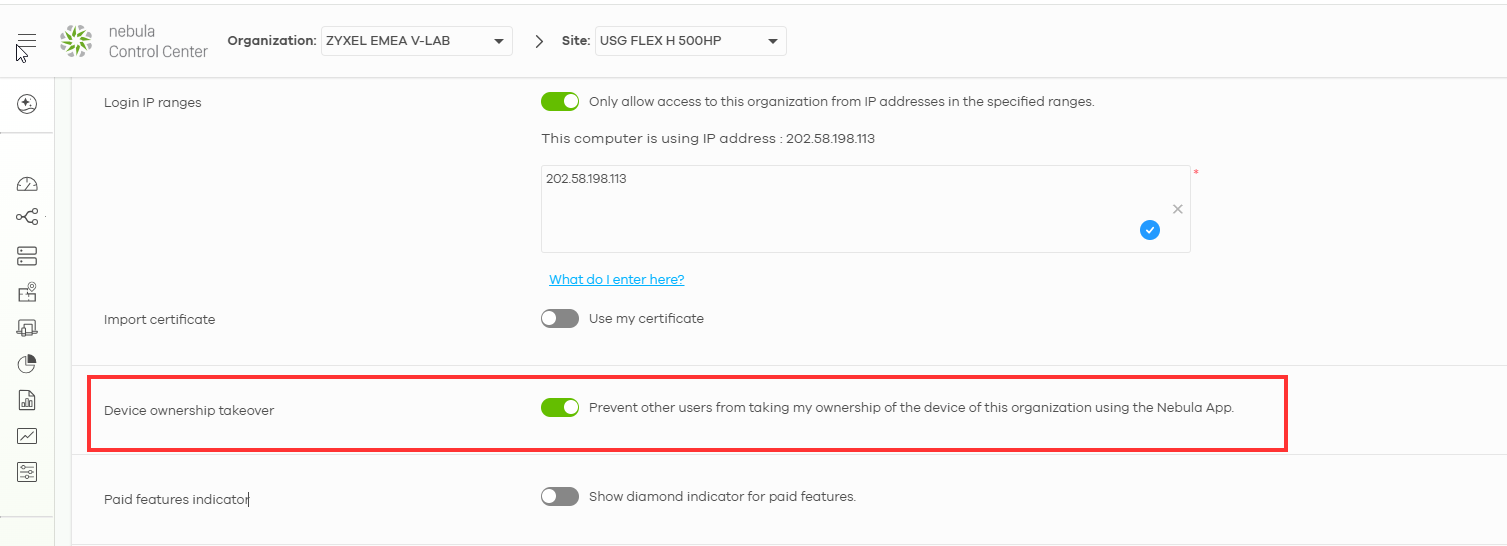Zyxel Nebula - Configuring two-factor authentication (2FA) for access to your organization in ...
