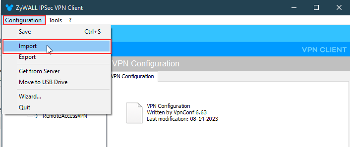 Zyxel Nebula Remote Access VPN - How to configure IKEv2 IPsec Remote ...