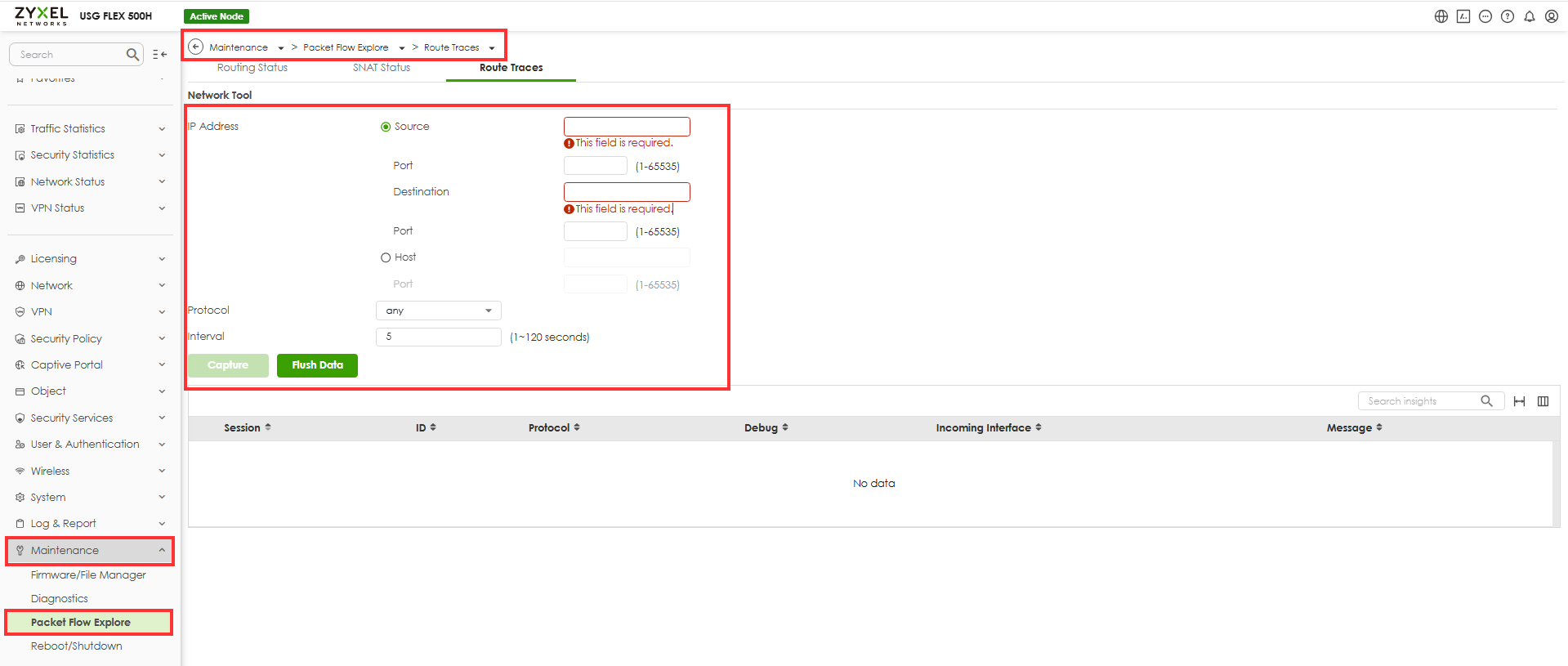 Zyxel Firewall H Series [uOS] - Route Trace and Simple and Visual Way ...