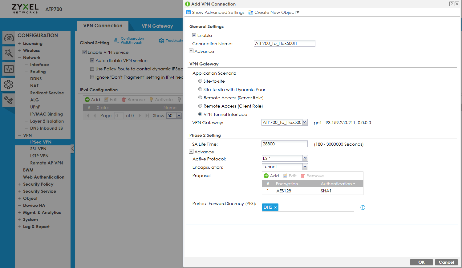 Zyxel H Series Firewall [next-hop in Policy Routes] Why Route-Based VPN ...