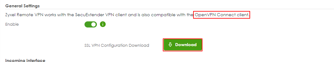 USG FLEX H Series [Firewall] - VPN Clients Options – Zyxel Support ...