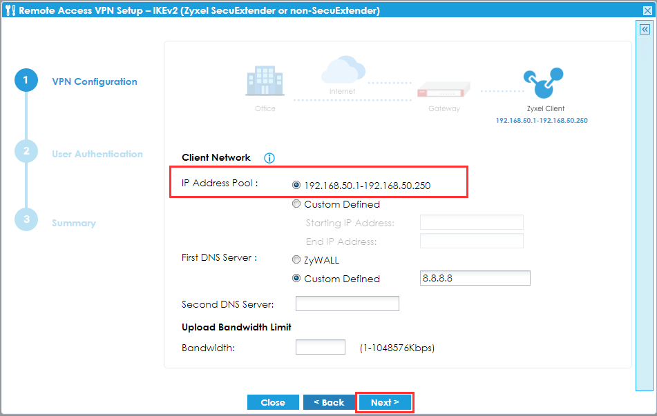 [VPN] Zyxel USG FLEX/ATP VPN [Quick Setup] - Configure IKEv2 IPSec VPN ...