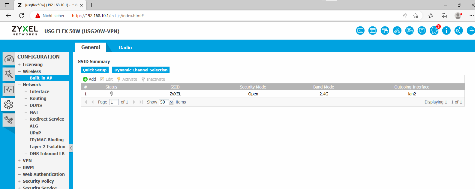 Firewall (Stand-alone & Nebula CC) - Configure the Built-in WiFi in ...