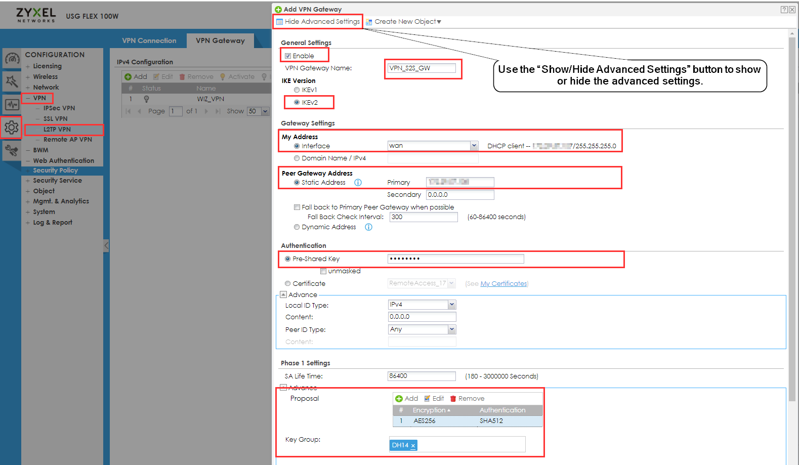 Zyxel Firewall [VPN] - Configure IPSec Site-To-Site VPN on Zyxel ...