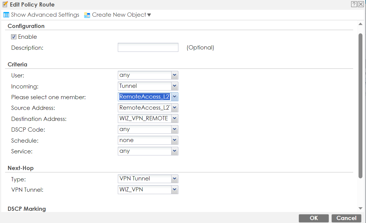 Zyxel Firewall [VPN Routing] - Routing traffic from VPN tunnel to ...