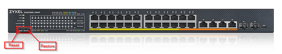Zyxel Switch [restart/reboot] - procedure to reboot or restore your ...