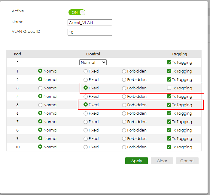 Network Switch Configure Vlans To Separate Traffic Between Departments Zyxel Support Campus Usa