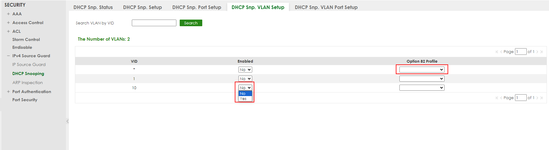 Switch - Configure DHCP Snooping – Zyxel Support Campus USA