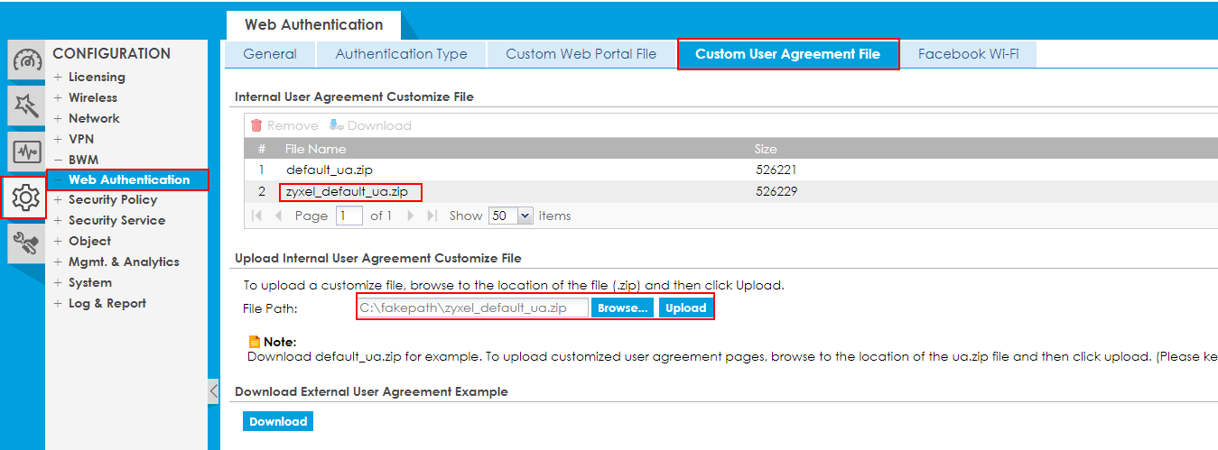Captive Portal [External/Internal Portal Page] - Customizing the HTML ...