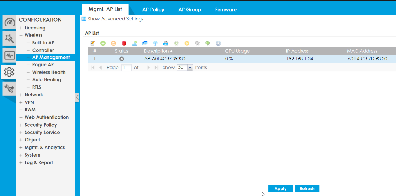 AP Controller - Change Access Points managed by an NXC-controller to ...