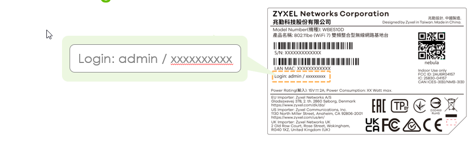Zyxel WLAN [AP] - default password on Zyxel access points – Zyxel ...